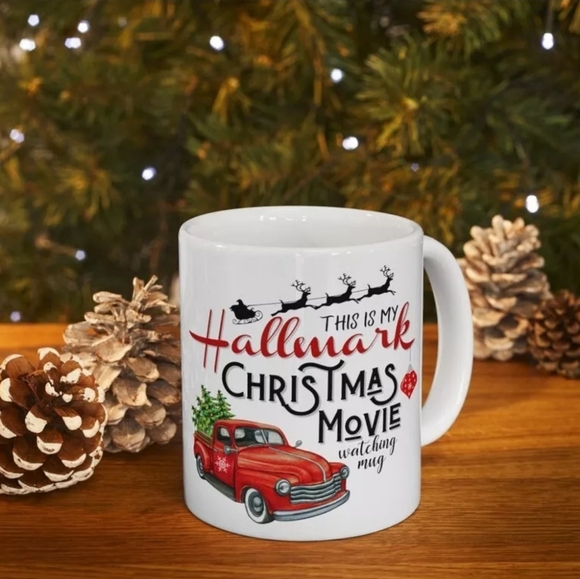 Dining | Halmark Christmas Movie Watching Mug 15oz | Poshmark